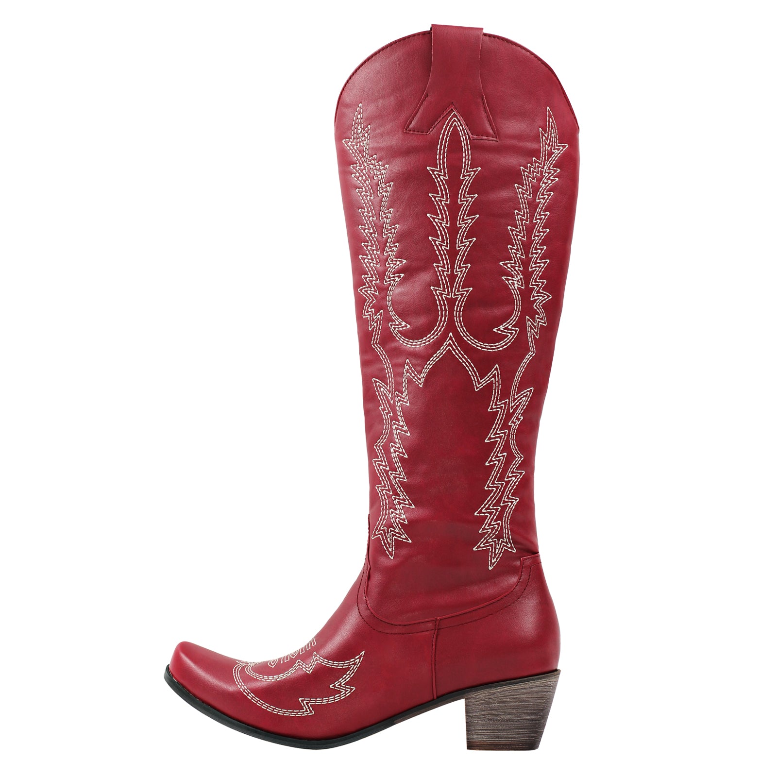 Red Cowboy Western Embroidered Boots – Favorboots